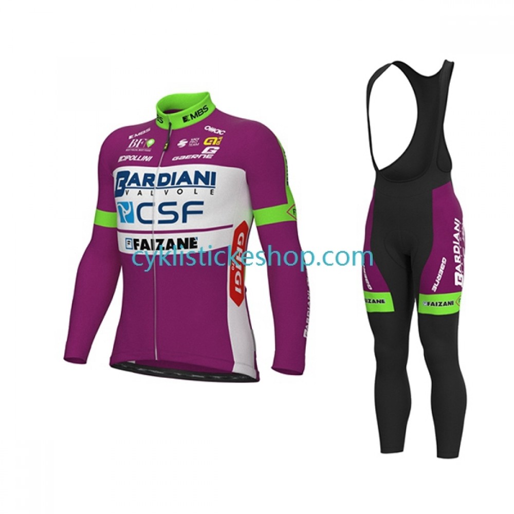 Cyklistický Bib Set 2022 Bardiani-CSF Pánské N001