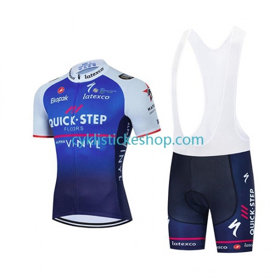 Cyklistický BIB Komplet 2022 Quick-Step Alpha Vinyl Team Pánské N001